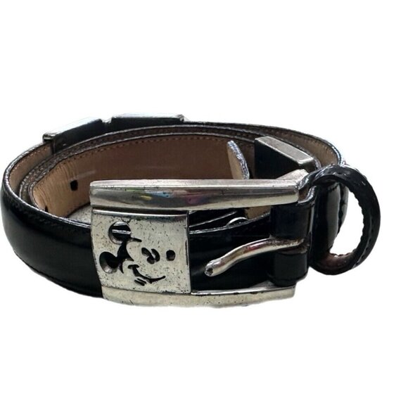 Brighton | Accessories | Brighton Disney Mickey Mouse Leather Belt ...